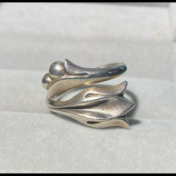 Avon | Jewelry | Vintage Avon Adjustable Flower Sterling Ring | Poshmark